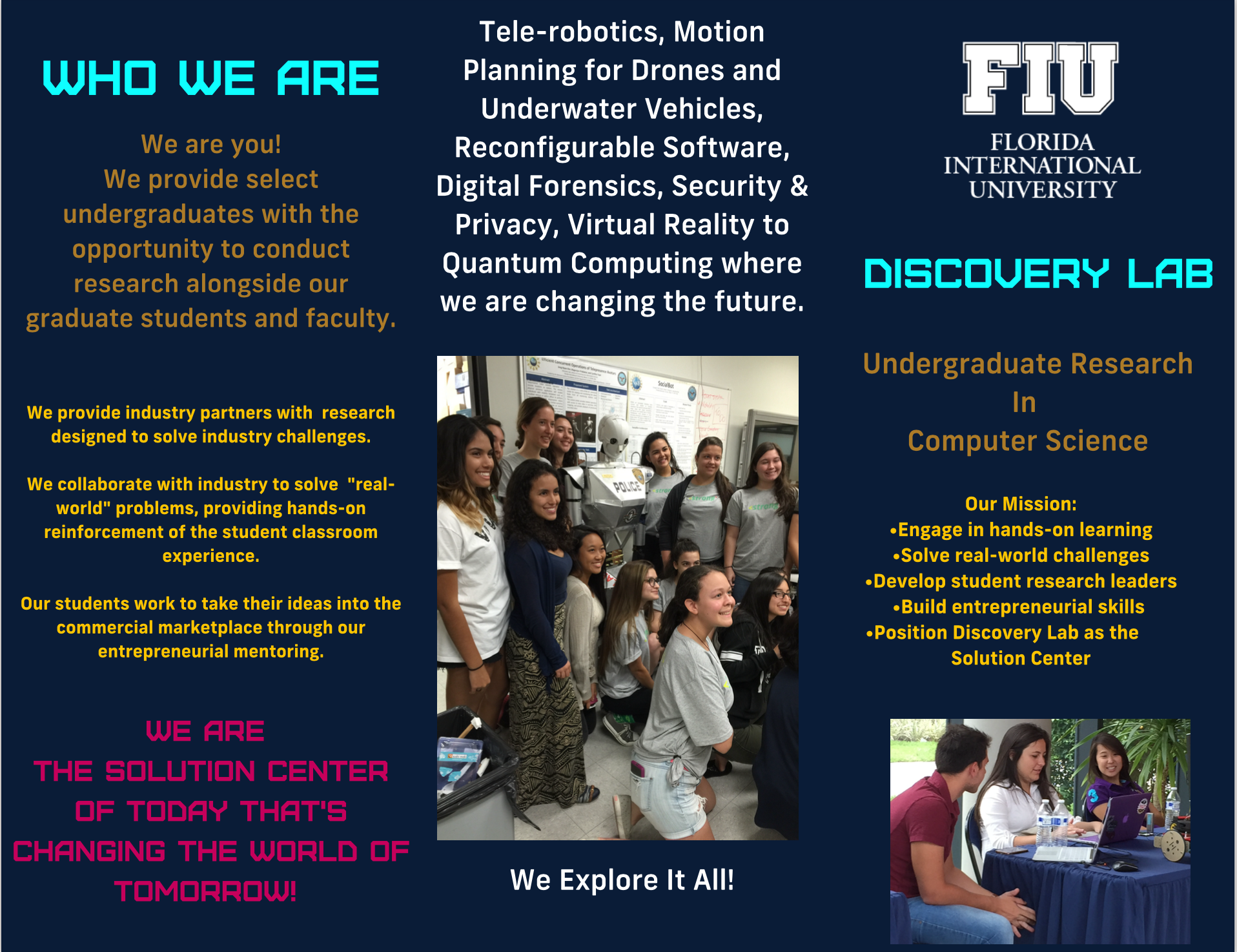 About – FIU Discovery LAB